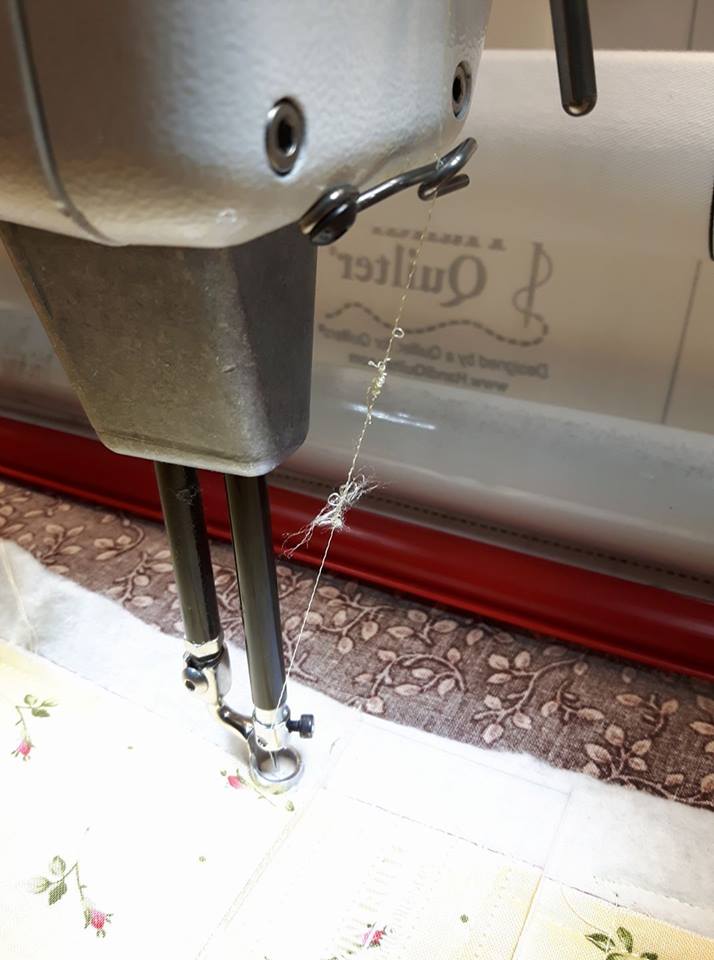 Long Arm Thread Breaking… – Renee's Quilting Addiction